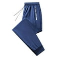 Bibifish Mens Athletic Joggers Drawstring Waist Elastic Tapered Leg ...