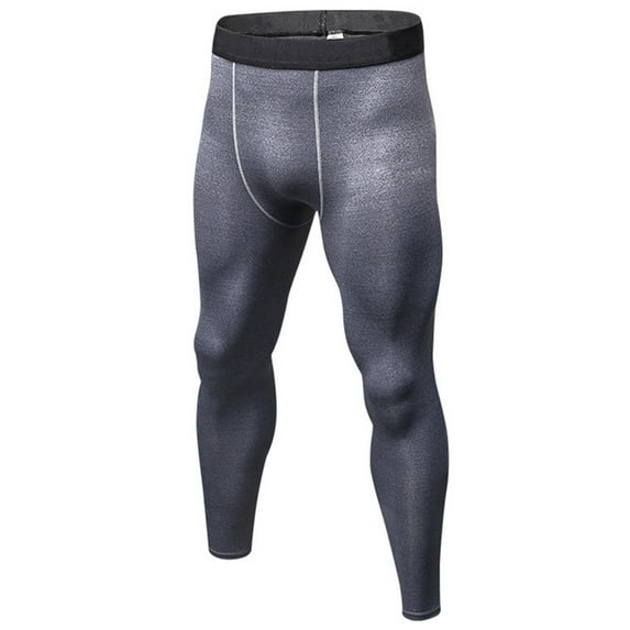 Bibifish Mens Athletic Pants Black High Waist Compression Stretch pants ...