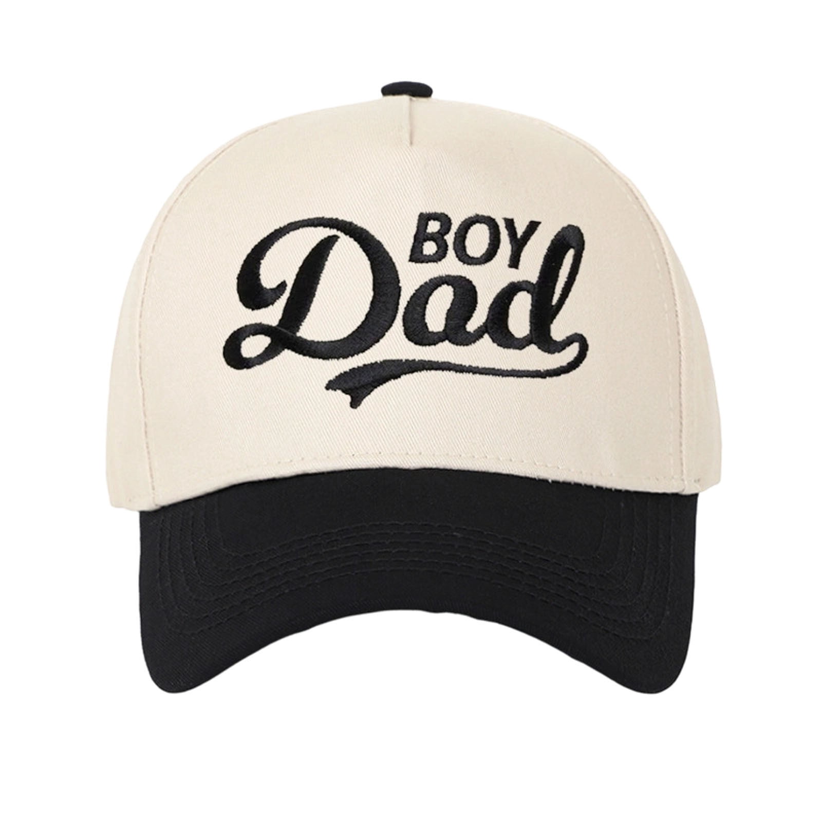 Bibifish Mens Baseball Cap Washed Boy Dad Script Embroidery Dad Hat ...