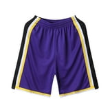 Bibifish Mens Basketball Shorts Contrast Stripe Star Print breathable ...