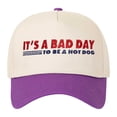 Bibifish Mens Womens Baseball Cap Washed Two Tone Dad Hat Adjustable ...