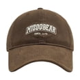 Bibifish Mens Womens Baseball Cap Washed Vintage Letter Embroidery Dad ...