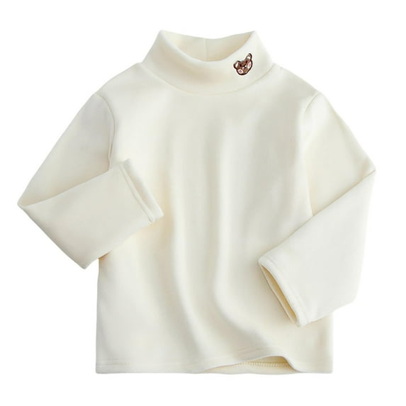 Bibifish Toddler Girls T Shirts Thermal Underwear Base Layer Tops High ...