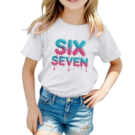 Bibifish Toddler Girls Tshirts Short Sleeve Graphic Print T Shirts ...