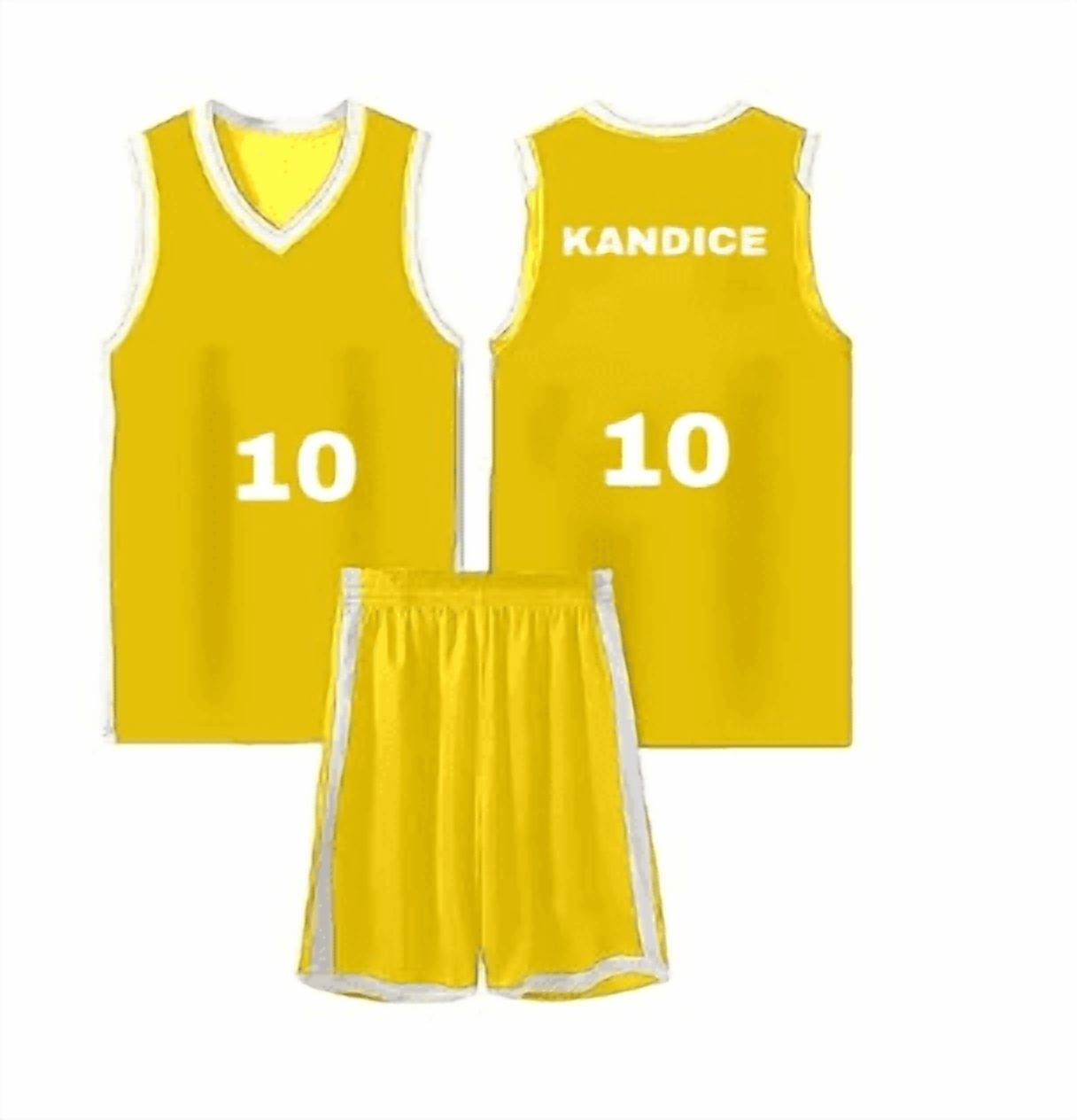 Bibifish Women Two Piece Sets V Neck Sleeveless Basketball Jersey Tops ...