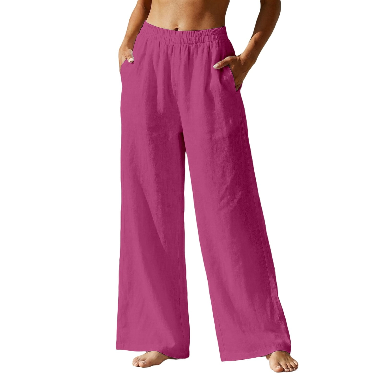 Bibifish Women's Pants Loose Fit Fashion Casual Daily Commuter Long ...