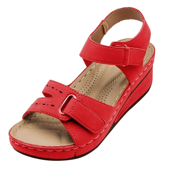Bibifish Womens Espadrille Wedge Open Toe Lace Upper Ankle Buckle Jute ...