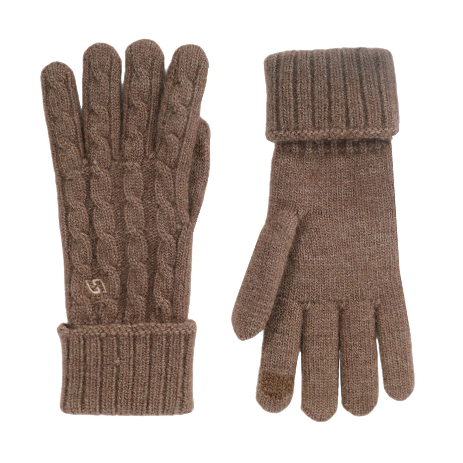 Bibifish Womens Extra Long Fleece Lined Gloves Thermal Insulated ...