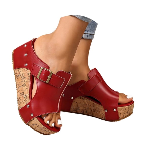 Bibifish Womens Heeled Sandals Glam Stable Feminine Rhinestone Elastic ...