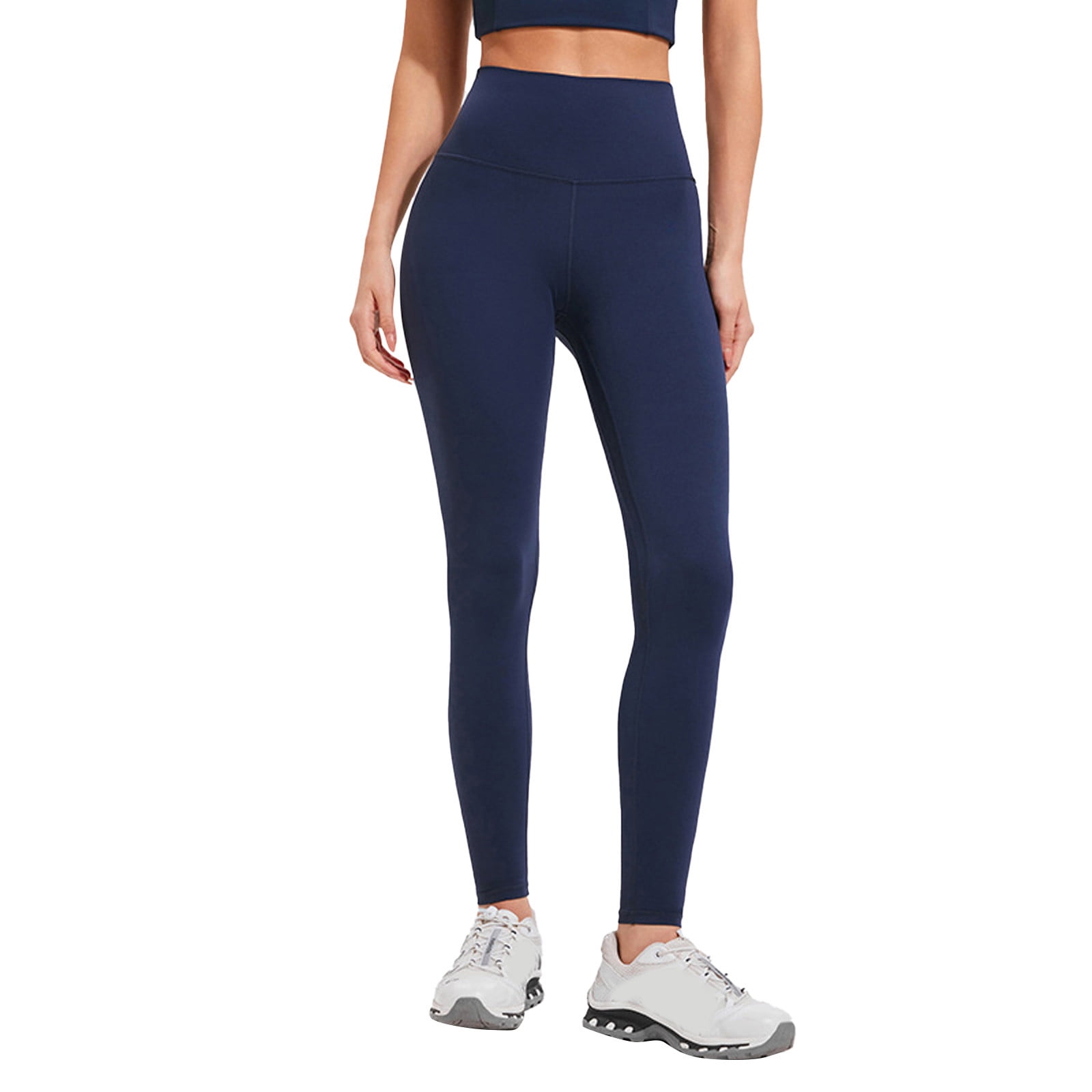Bibifish Womens Leggings Lack Basic Yoga Leggings High-Waisted Soft ...