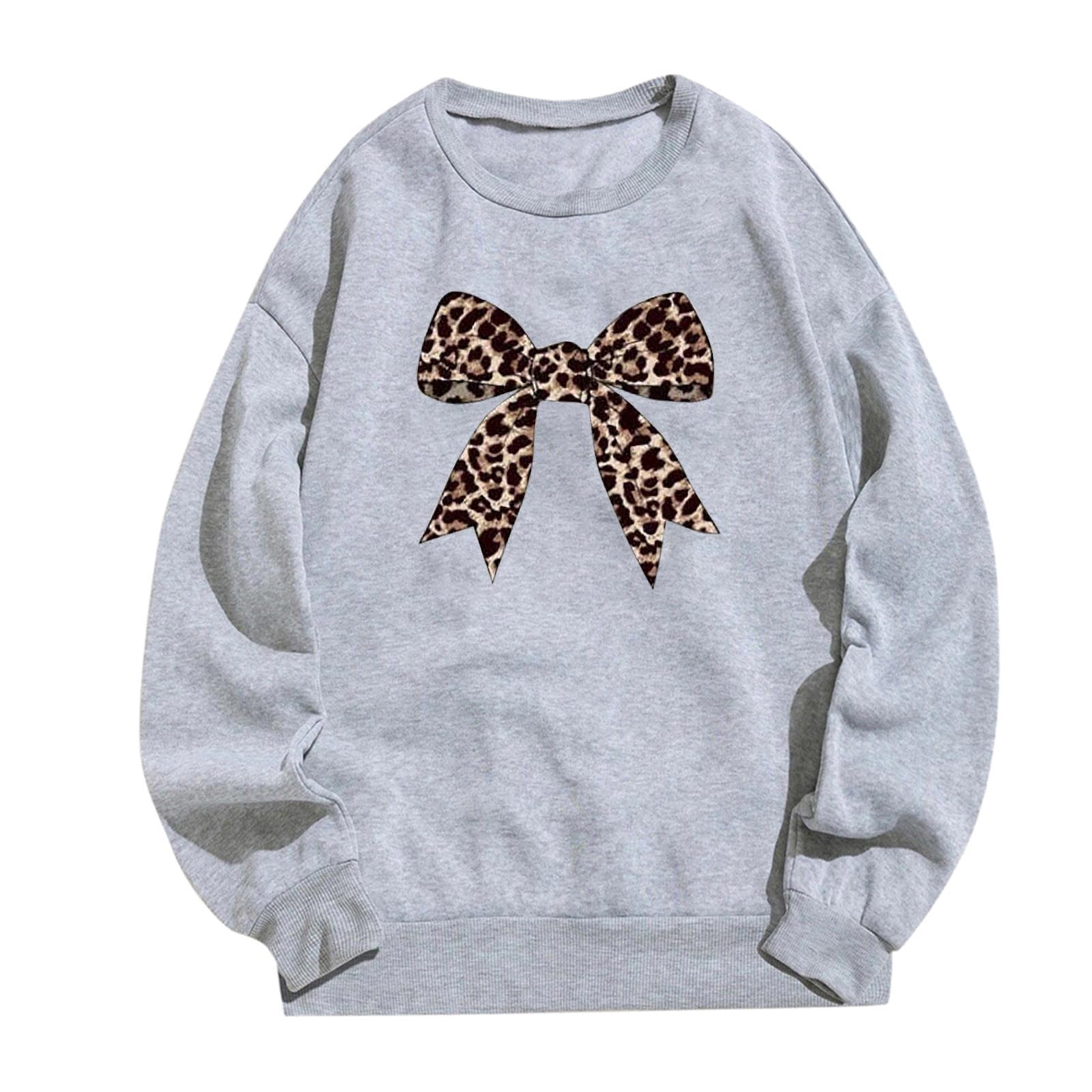 Bibifish Womens Sweatshirts Spring Autumn Cute Graphic Long Sleeve ...