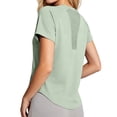 Bibifish Womens T Shirt Crew Neck Short Sleeve Slim Fit Tops With Mesh ...