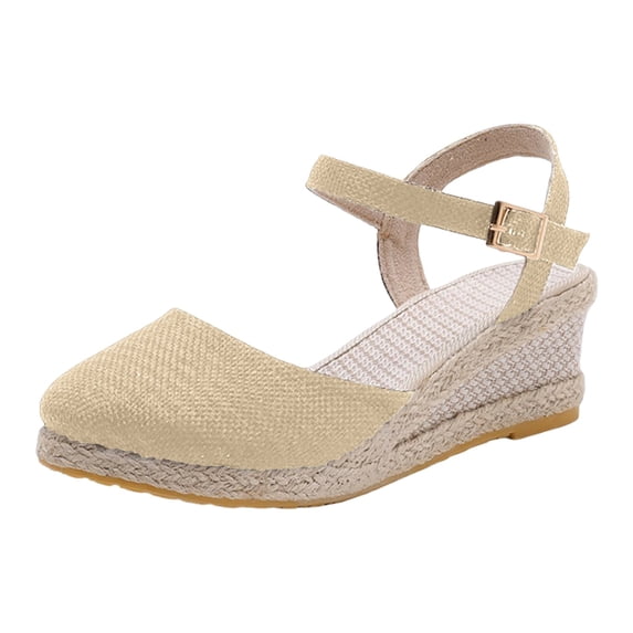 Bibifish Womens Wedge Slide Stylish Flexible Sleek Open Toe Dual Hook ...