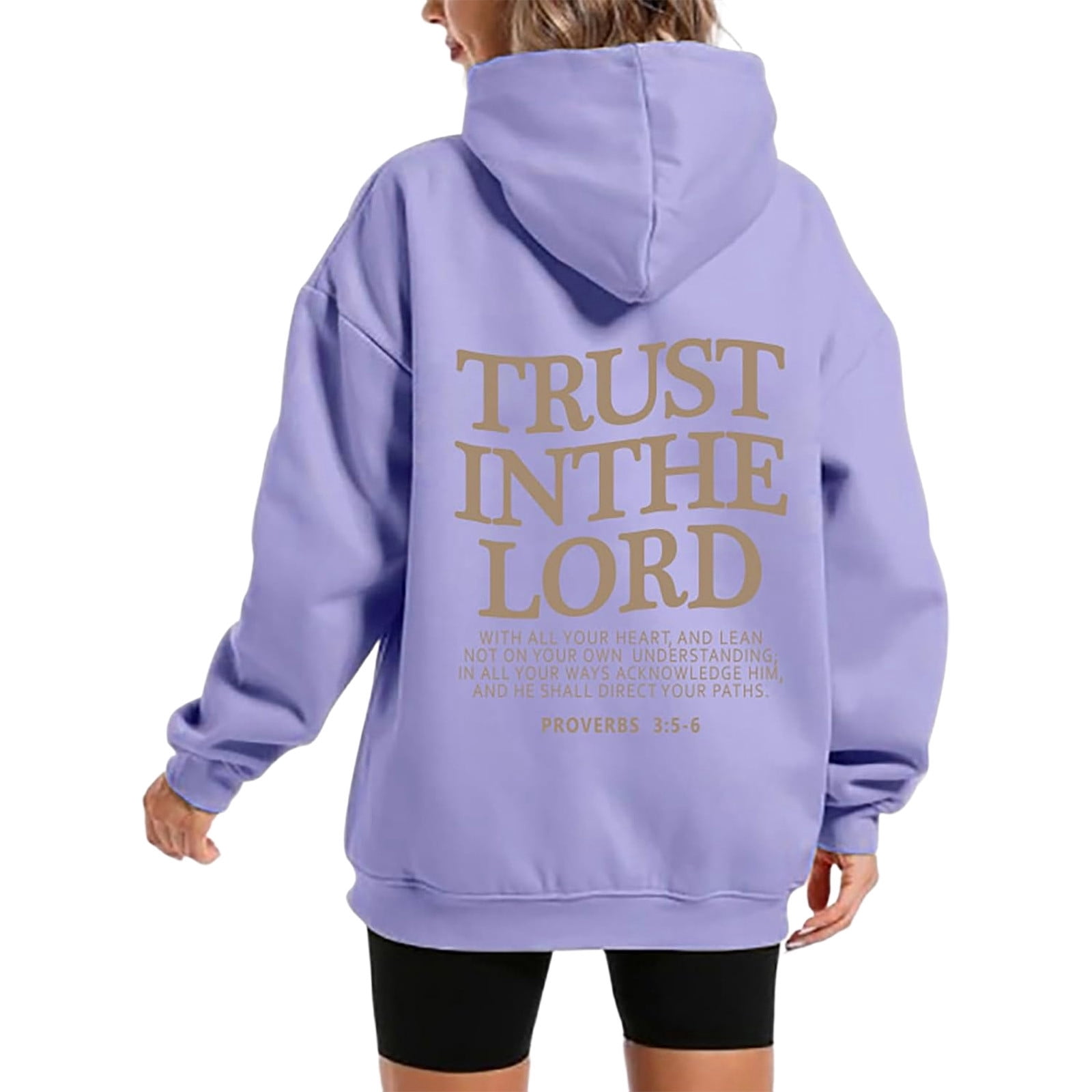 Bibifish womens hoodies long sleeve graphic graphic pullover tops ...