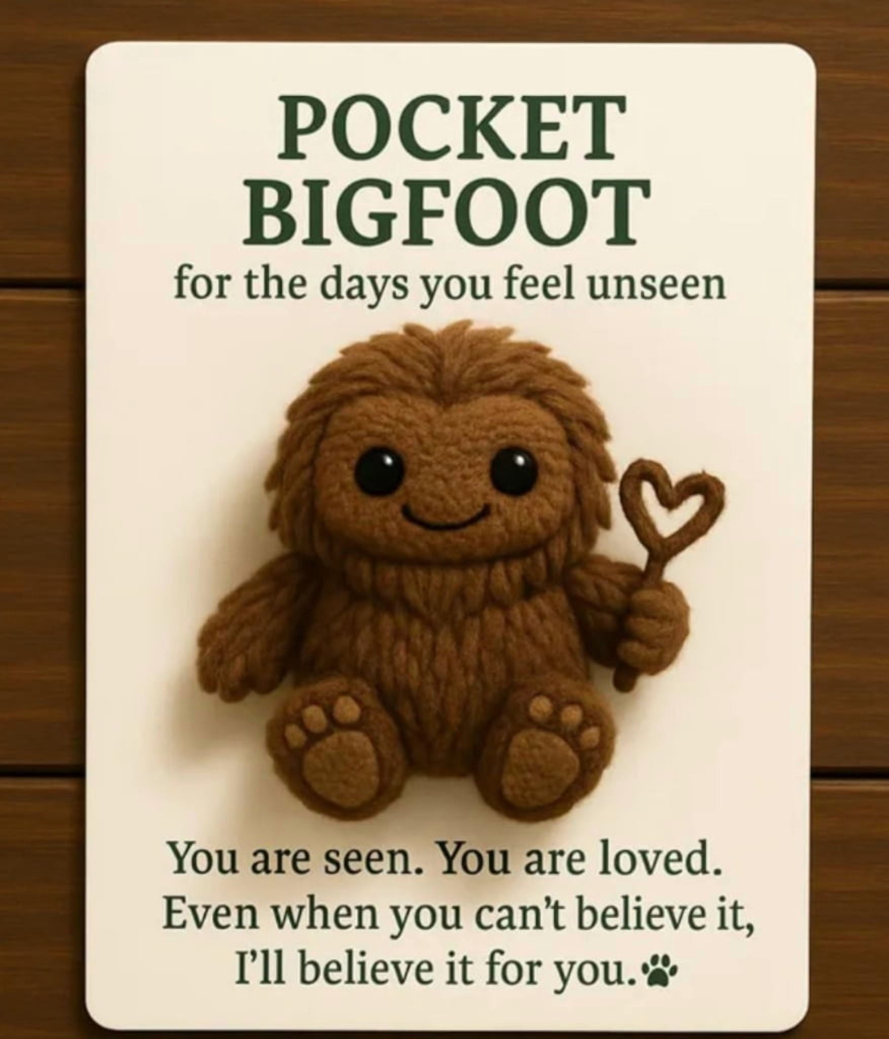 Bibig foot - Furry Little Encouragement 2026 New clasp Positive ...