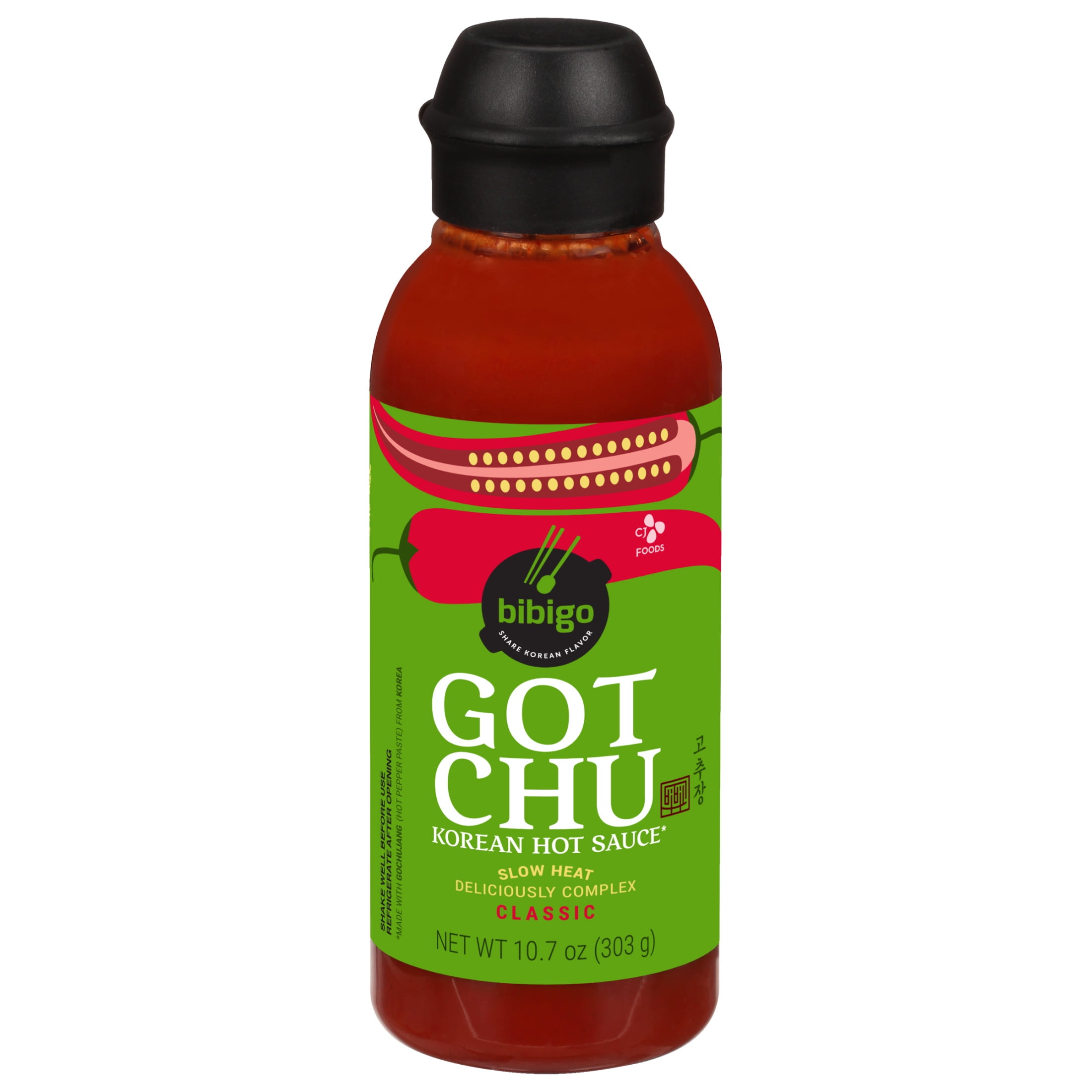 Bibigo Gotchu Korean Hot Sauce with Gochujang Chili Paste, 10.7 oz ...