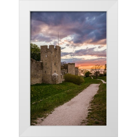 Bibikow, Walter 11x14 White Modern Wood Framed Museum Art Print Titled ...