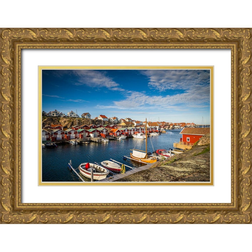 Bibikow, Walter 14x11 Gold Ornate Wood Framed with Double Matting ...