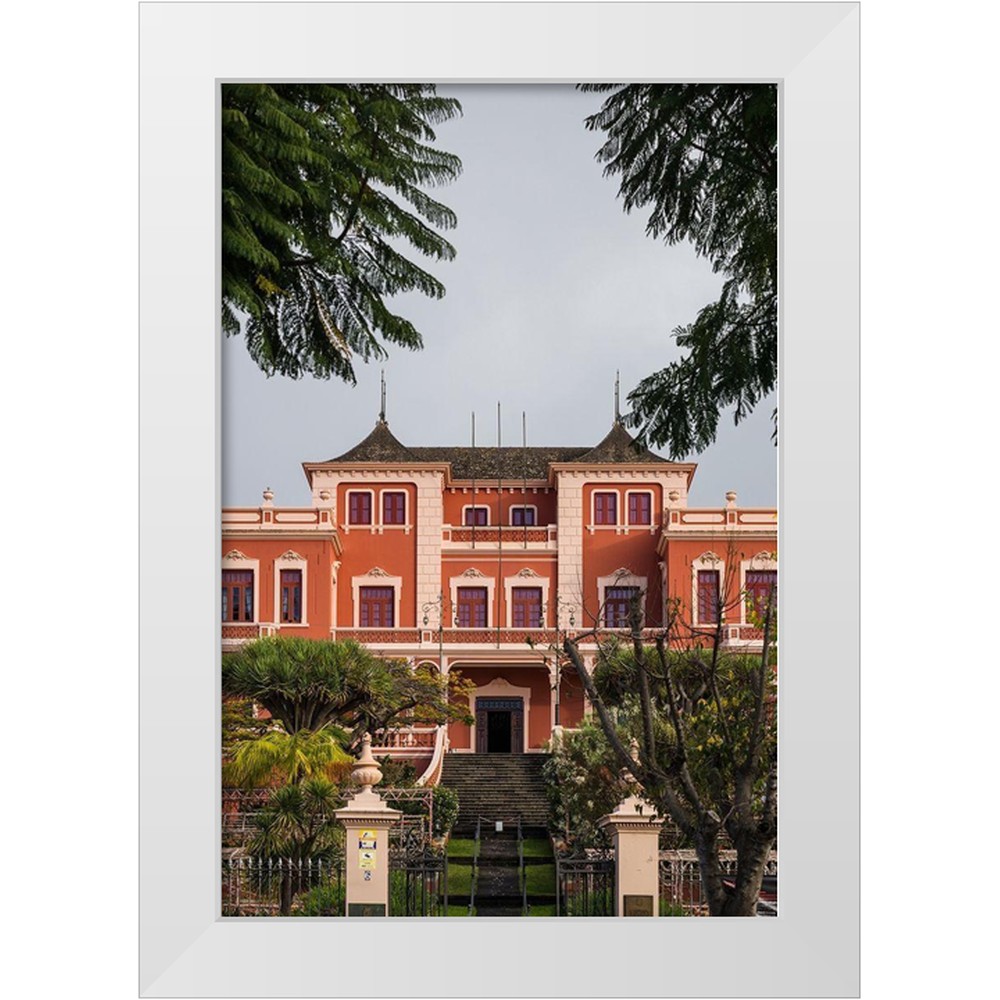 Bibikow, Walter 23x32 White Modern Wood Framed Museum Art Print Titled ...