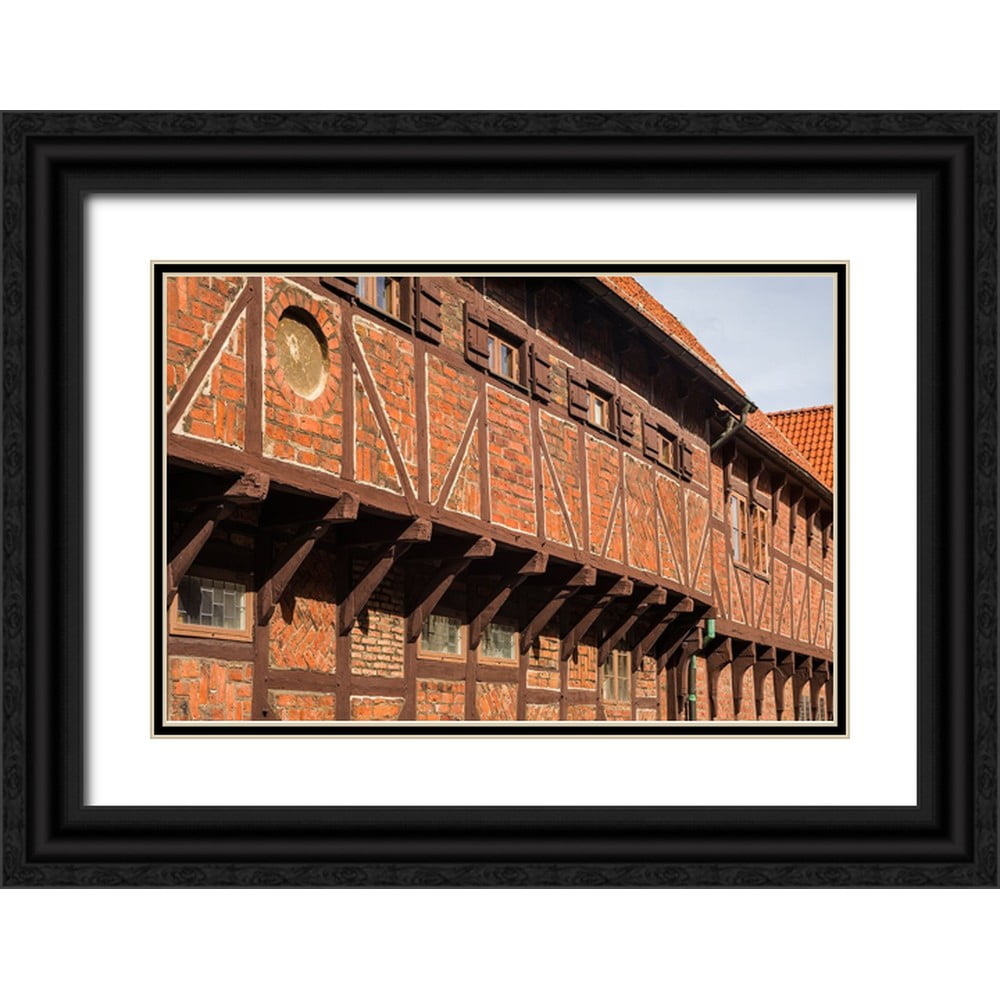 Bibikow, Walter 24x17 Black Ornate Wood Framed with Double Matting ...