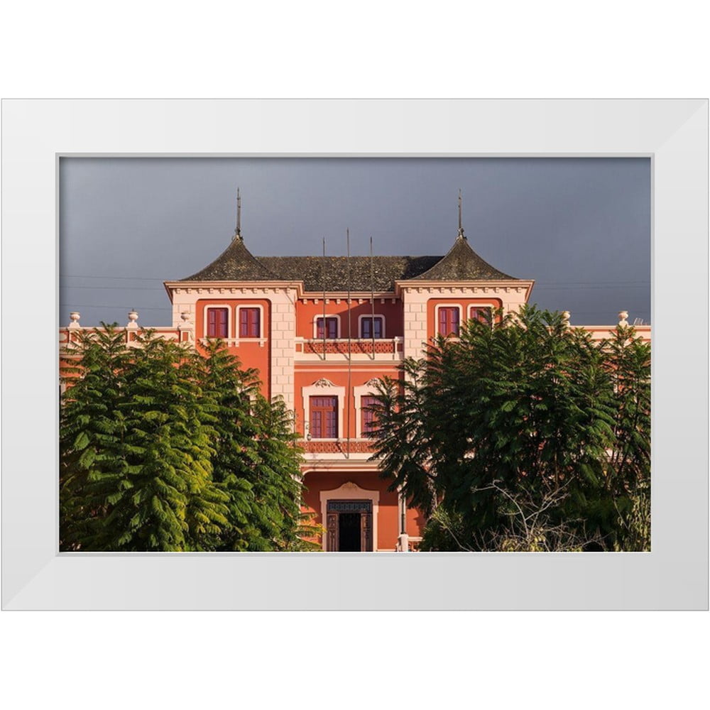 Bibikow, Walter 24x17 White Modern Wood Framed Museum Art Print Titled ...