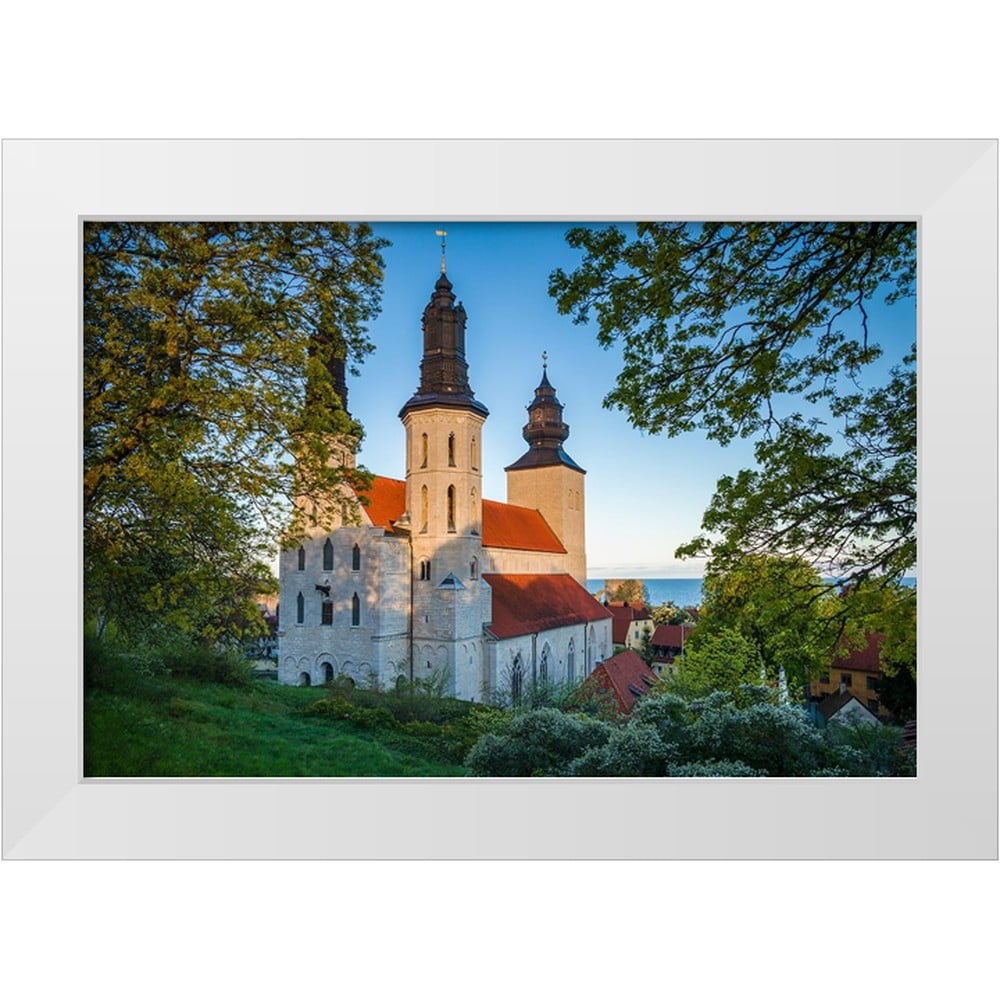Bibikow, Walter 32x23 White Modern Wood Framed Museum Art Print Titled ...
