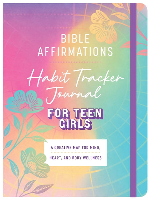 Bible Affirmations Habit Tracker Journal (Teen Girls): A Creative Map ...