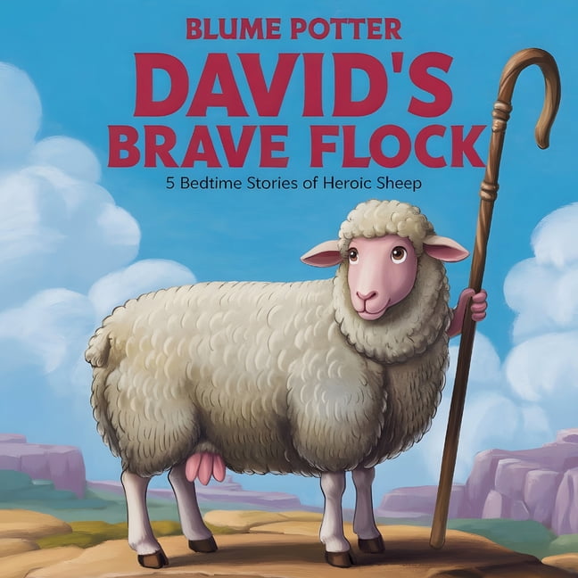 Bible Animal Bedtime Stories for Kids David's Brave Flock: 5 Bedtime ...