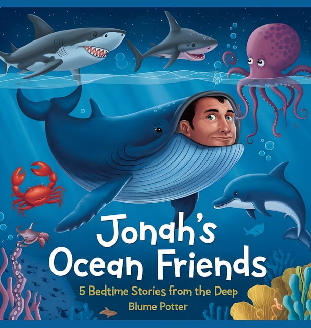 Bible Animal Bedtime Stories for Kids Jonah's Ocean Friends: 5 Bedtime ...