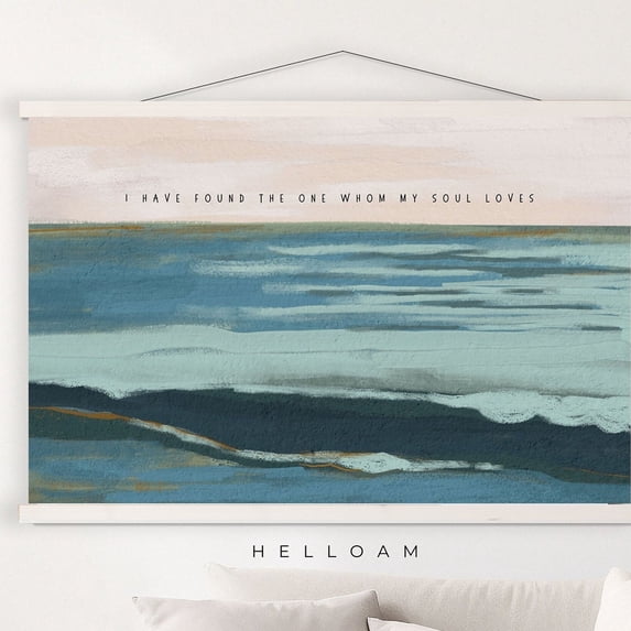 Bible Art Bible Art Prints Lake House Decor Coastal Nursery Art Coastal ...