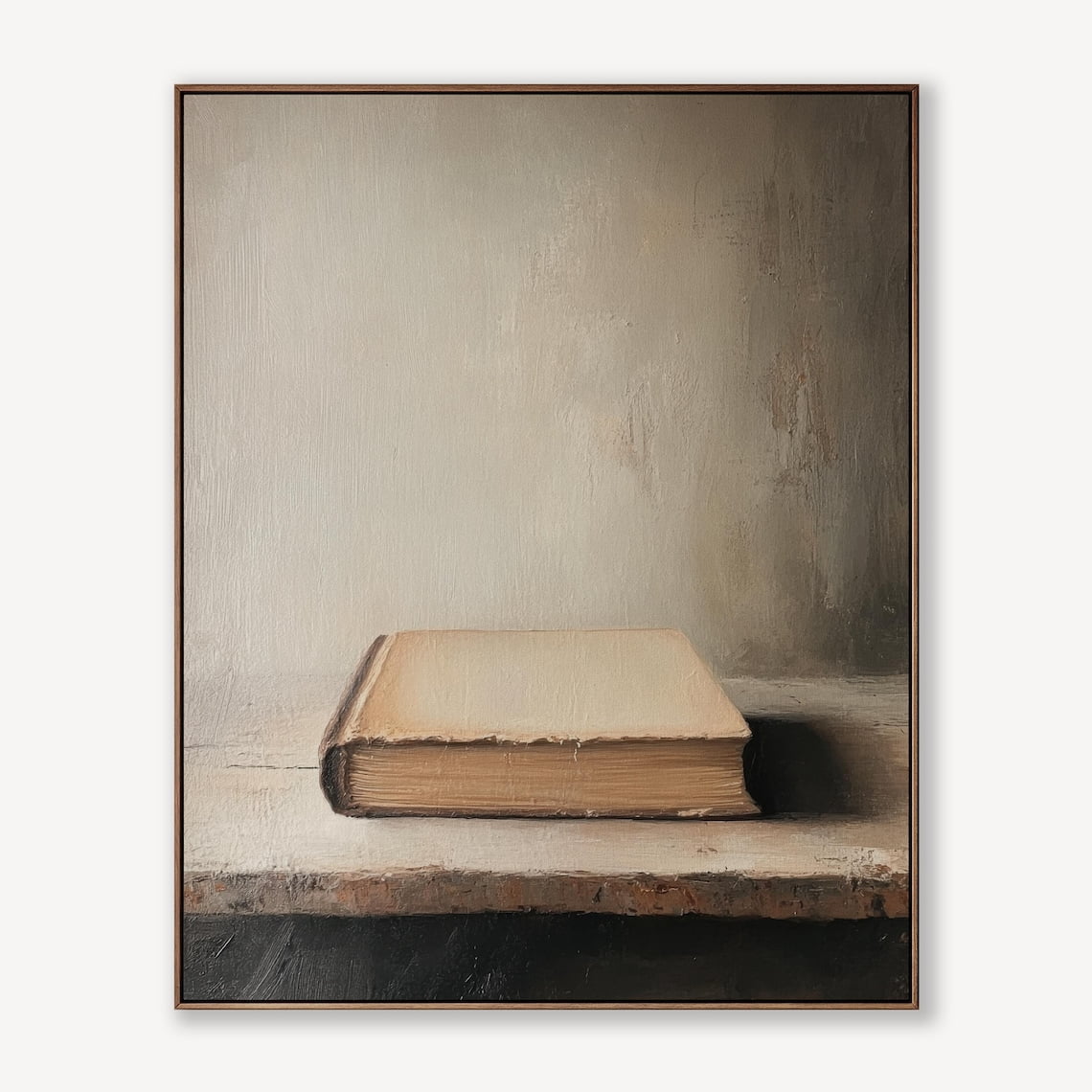 Bible Art Wall Art Vintage Scripture Poster Bible Study, Stretched ...