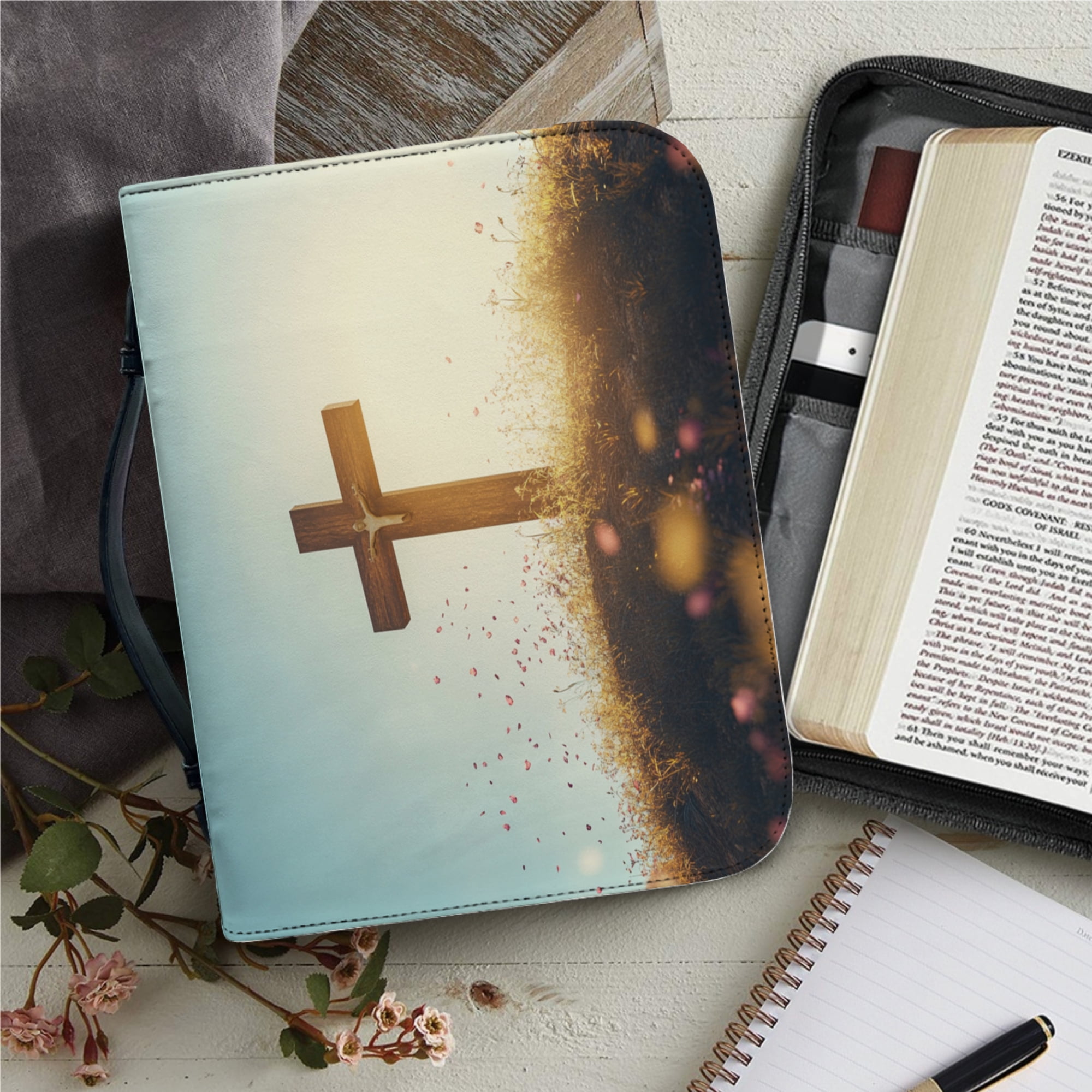 Bible Bags Ladies Storage Christian Bible Cover Case for Women ...