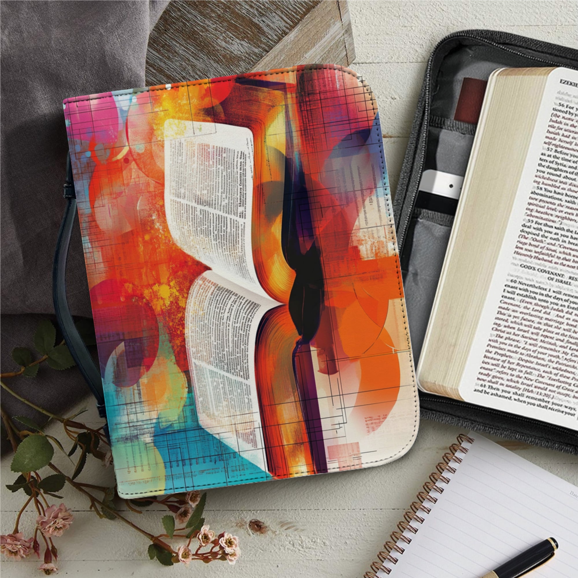 Bible Bags Ladies Storage Christian Bible Cover Case for Women ...
