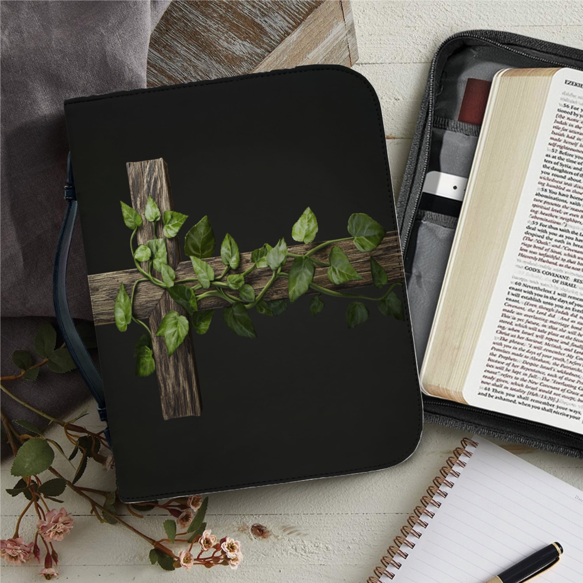 Bible Bags Ladies Storage Christian Bible Cover Case for Women ...
