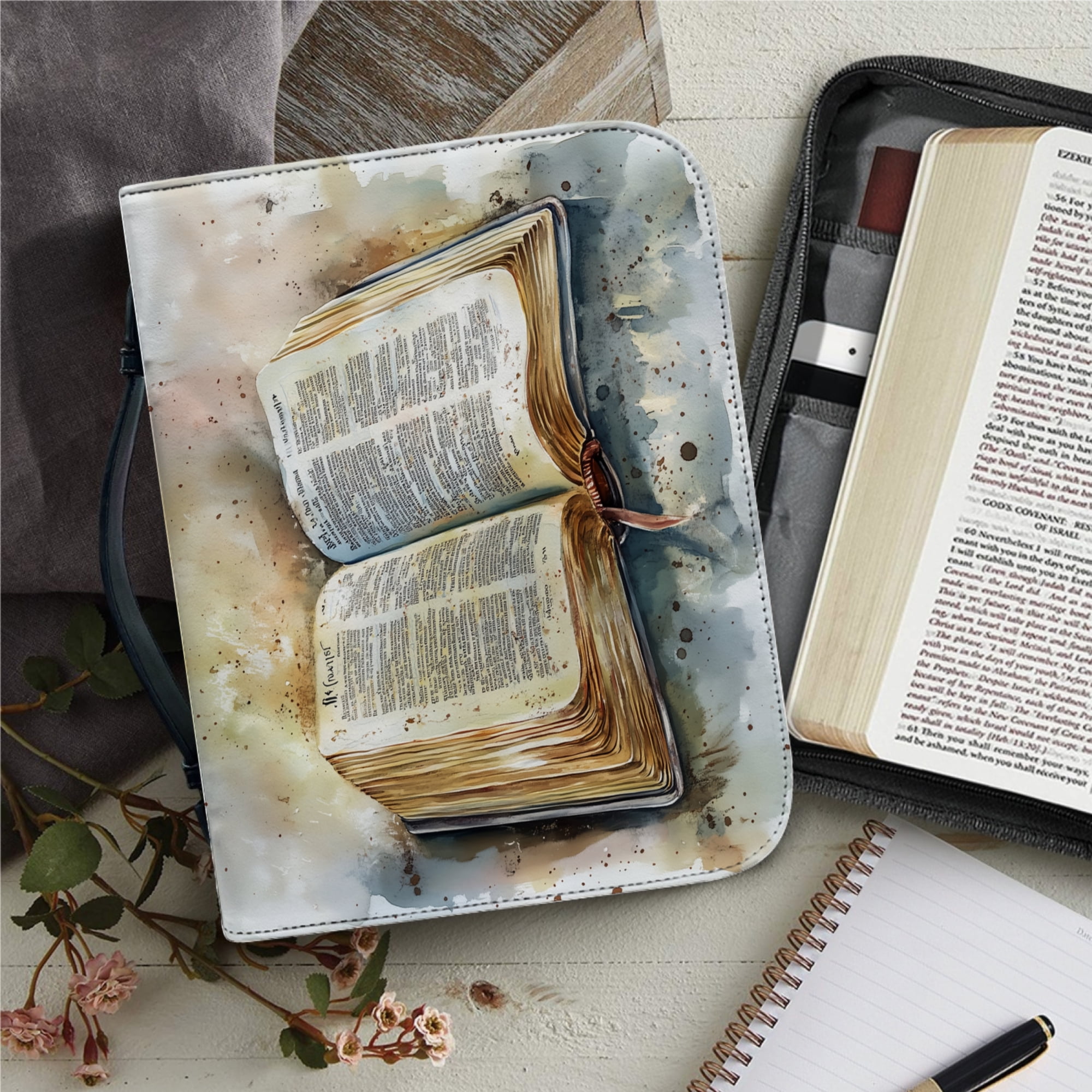 Bible Bags Ladies Storage Christian Bible Cover Case for Women ...