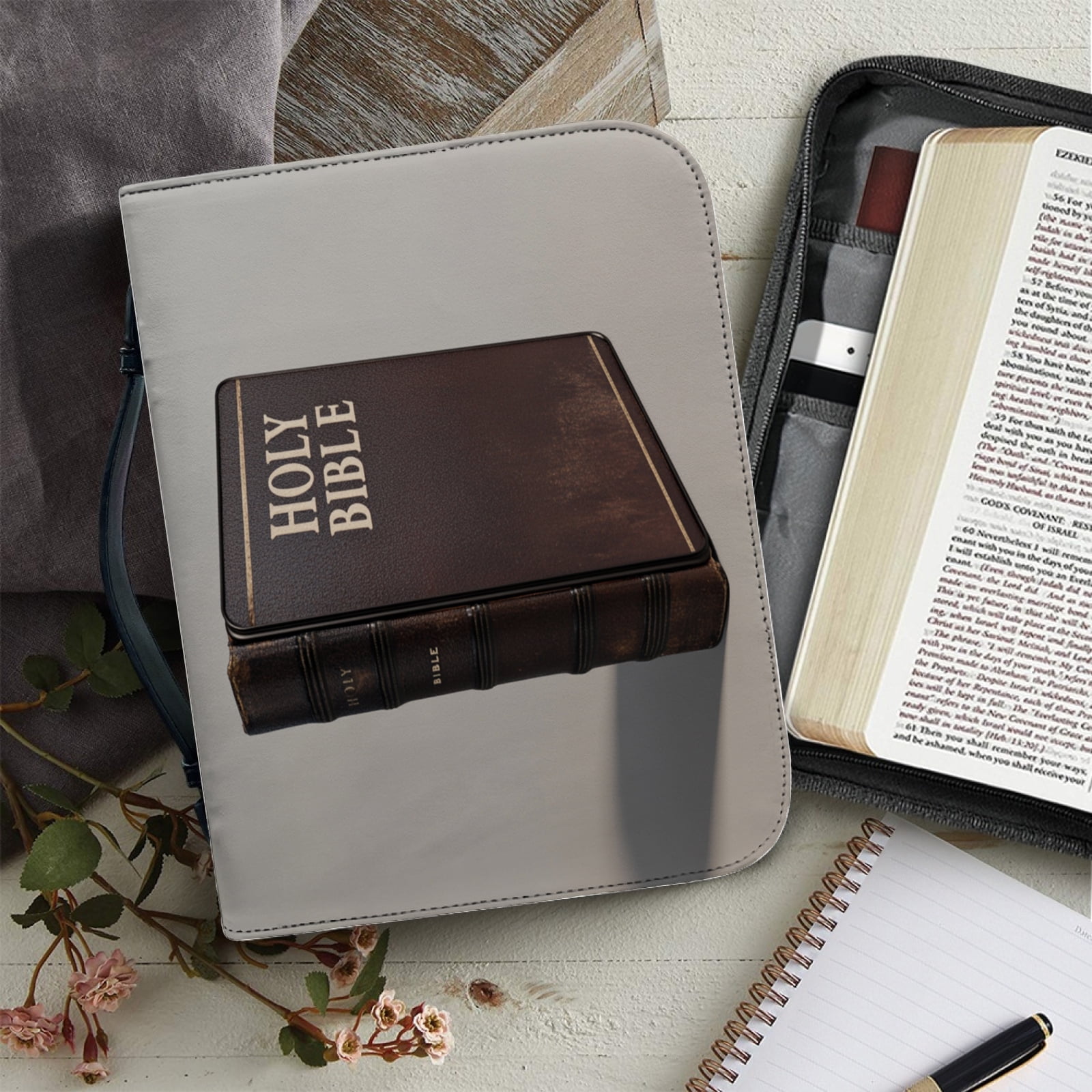Bible Bags Ladies Storage Christian Bible Cover Case for Women ...
