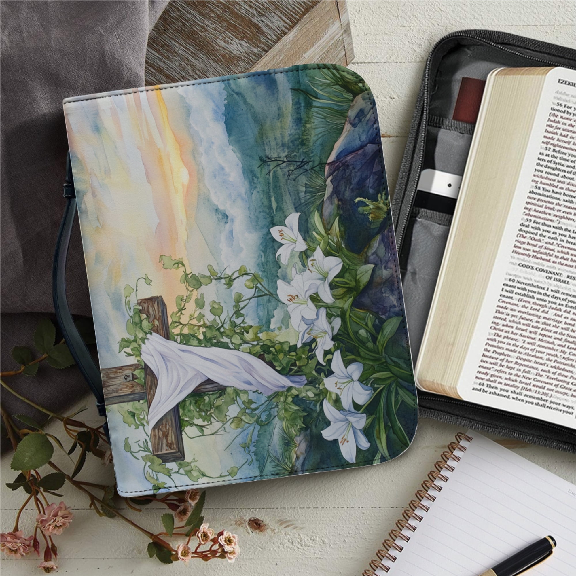 Bible Bags Ladies Storage Christian Bible Cover Case for Women ...