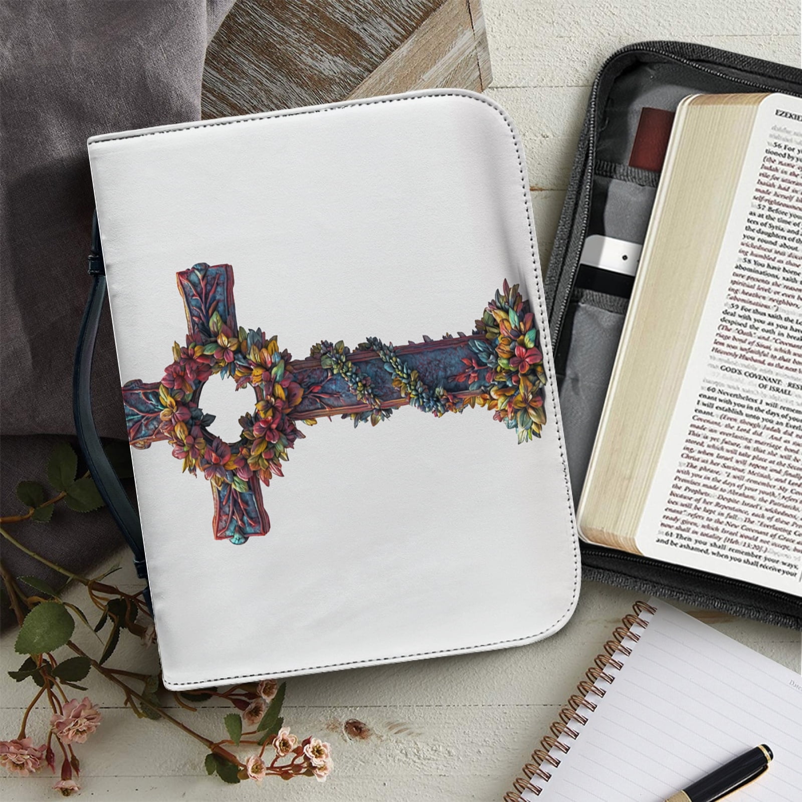 Bible Bags Ladies Storage Christian Bible Cover Case for Women ...