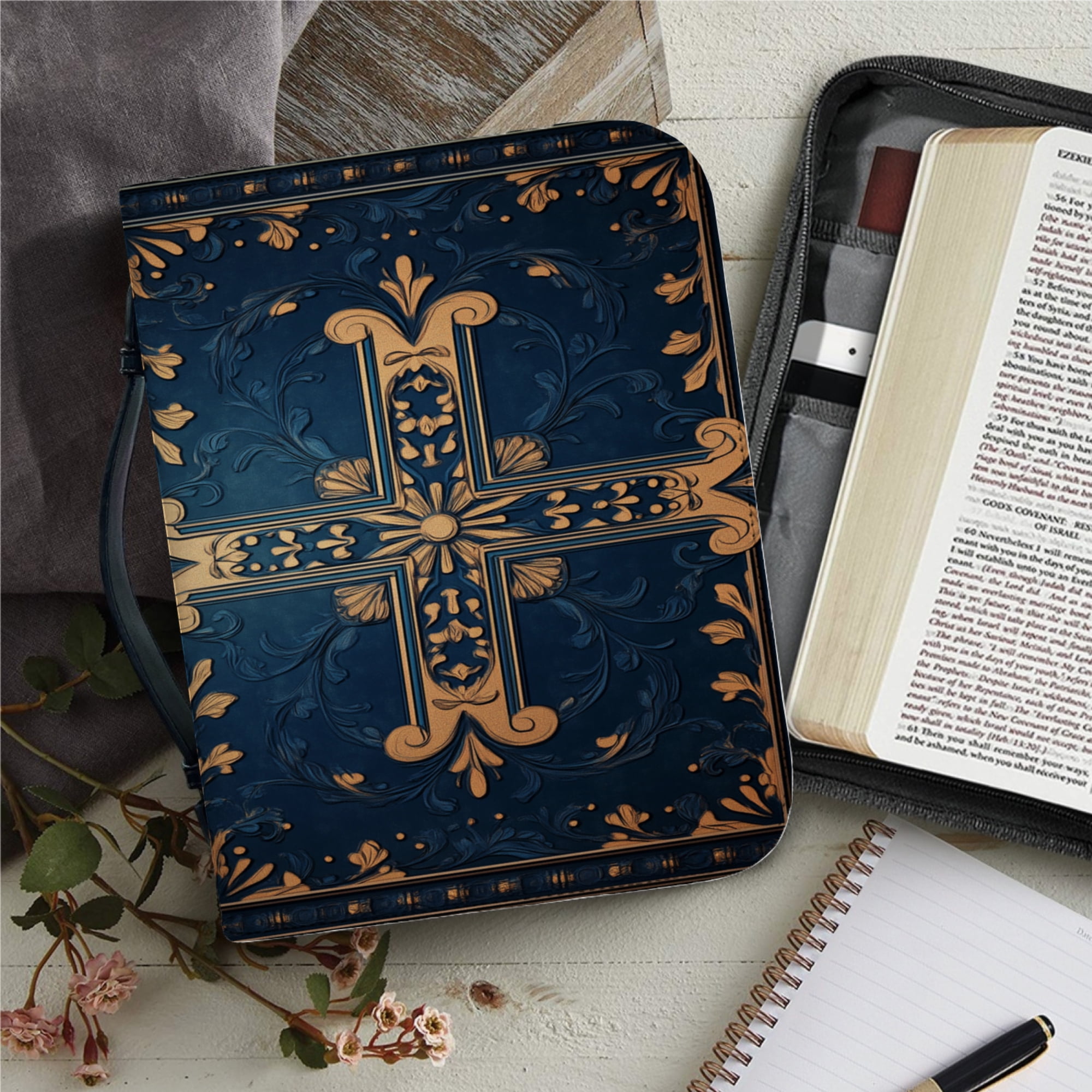 Bible Bags Ladies Storage Christian Bible Cover Case for Women ...