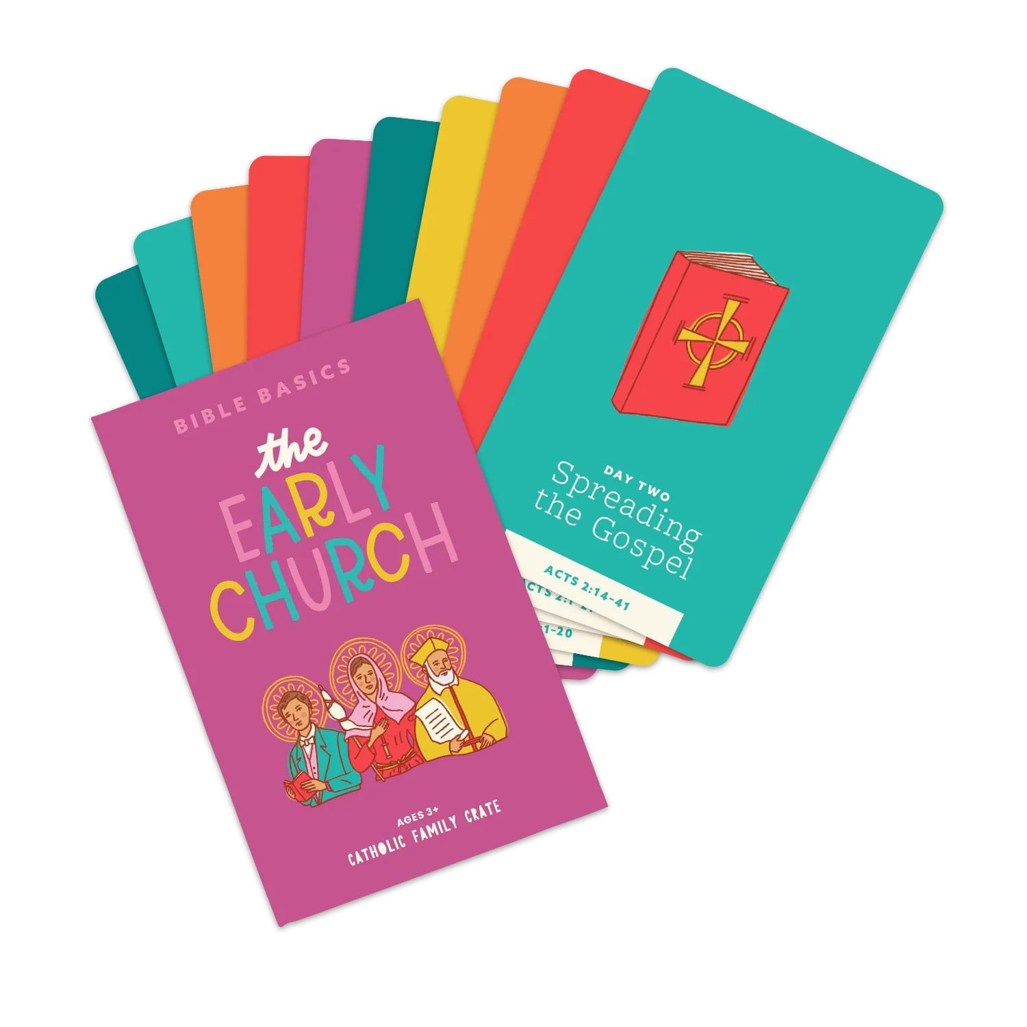 Bible Basics THE EARLY CHURCH Card Game NEW Cards Catholic Scripture ...