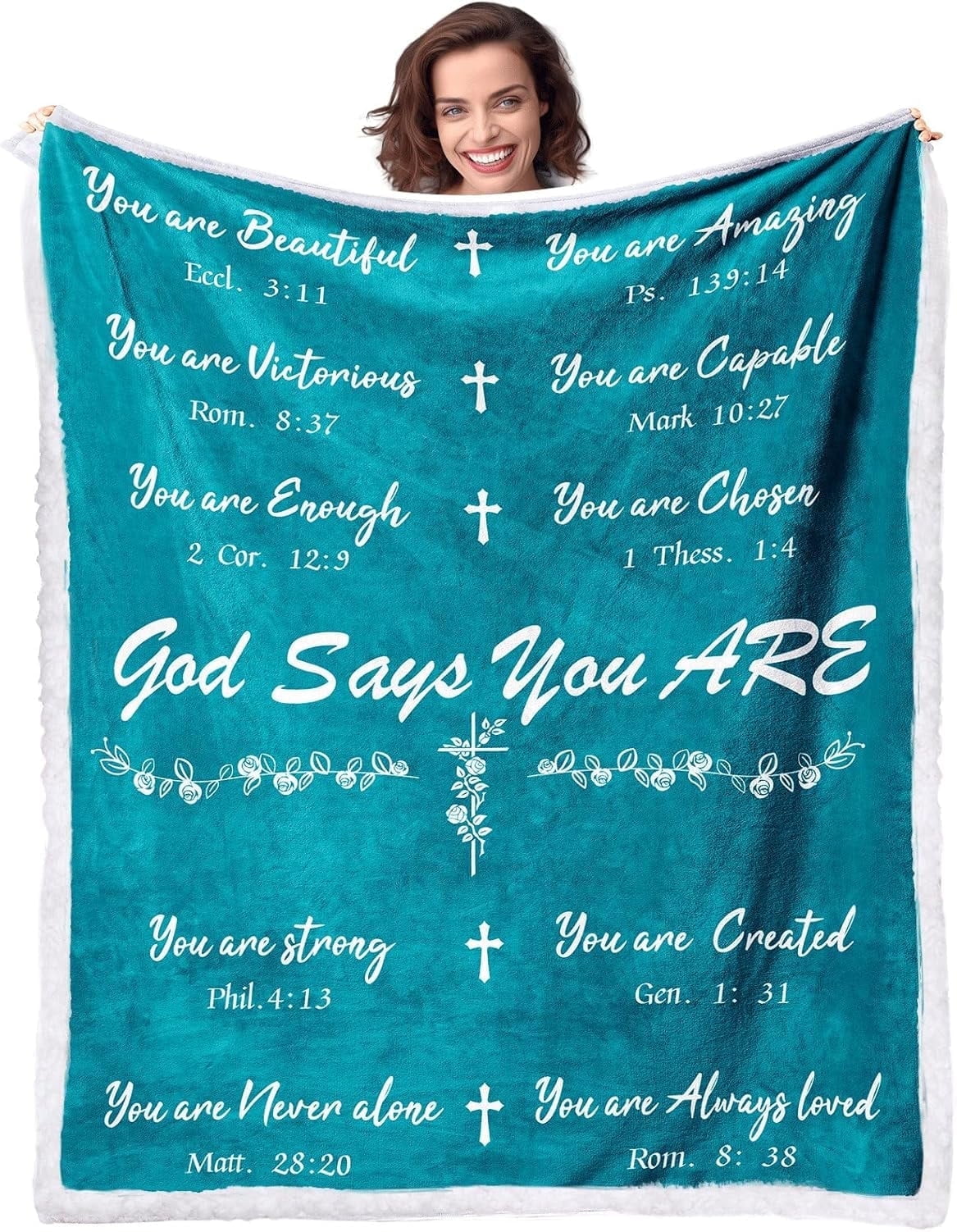 Bible Blanket Christian Sympathy Blanket Inspirational Gifts Religious ...