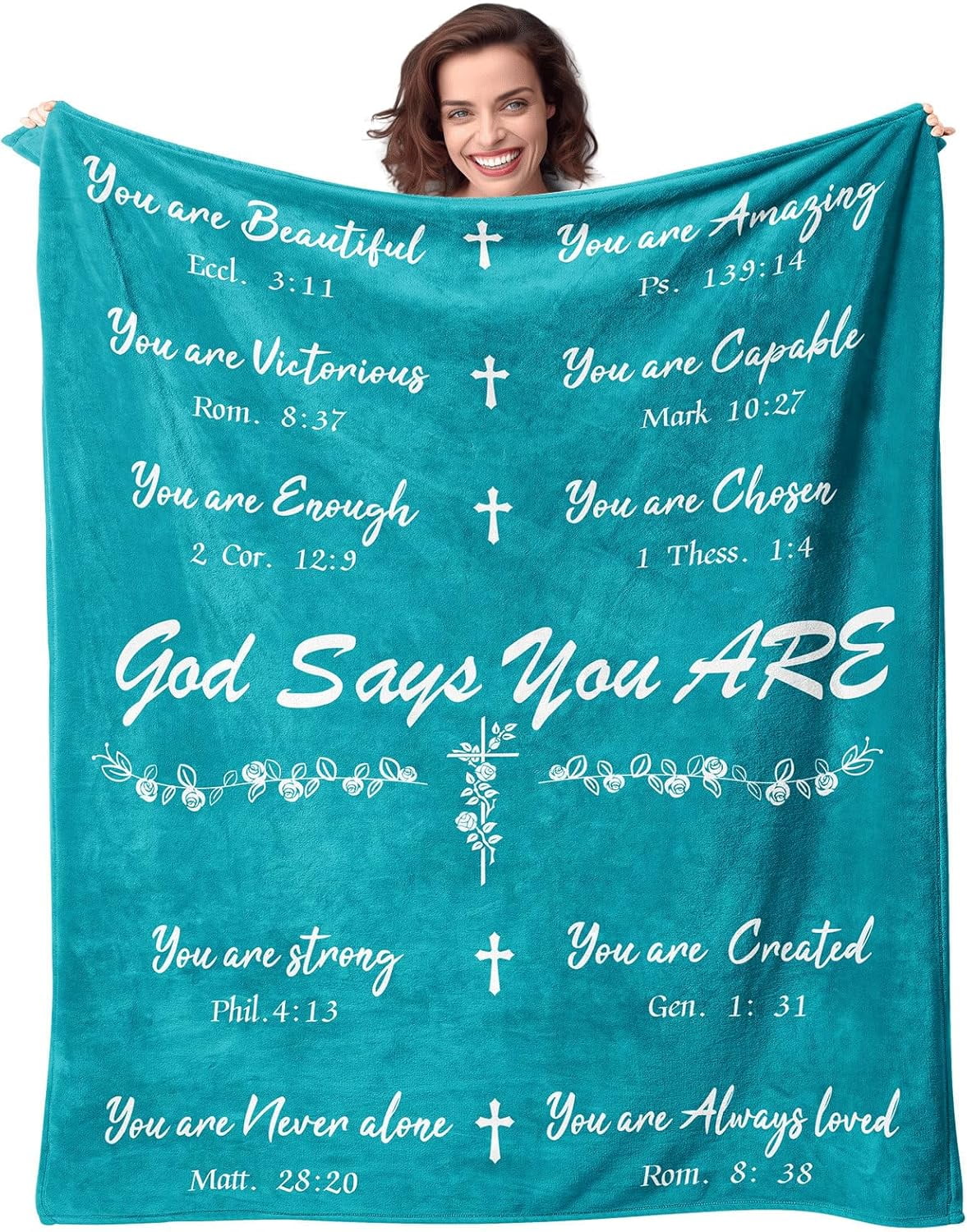 Bible Blanket Christian Sympathy Blanket Inspirational Gifts Religious ...