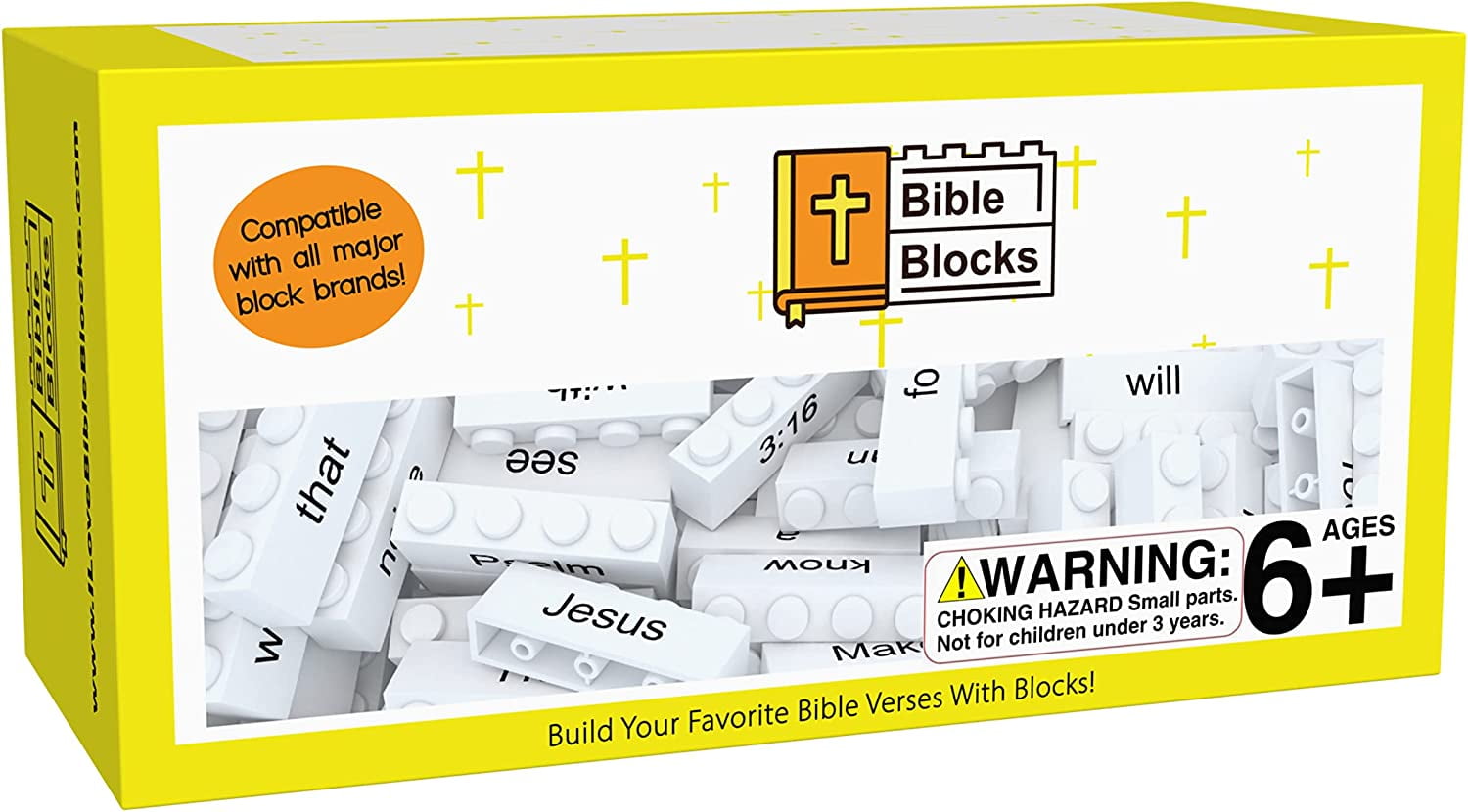 Bible Blocks 200 Sacred Words On 100 Blocks NEW Build Your Favorite ...