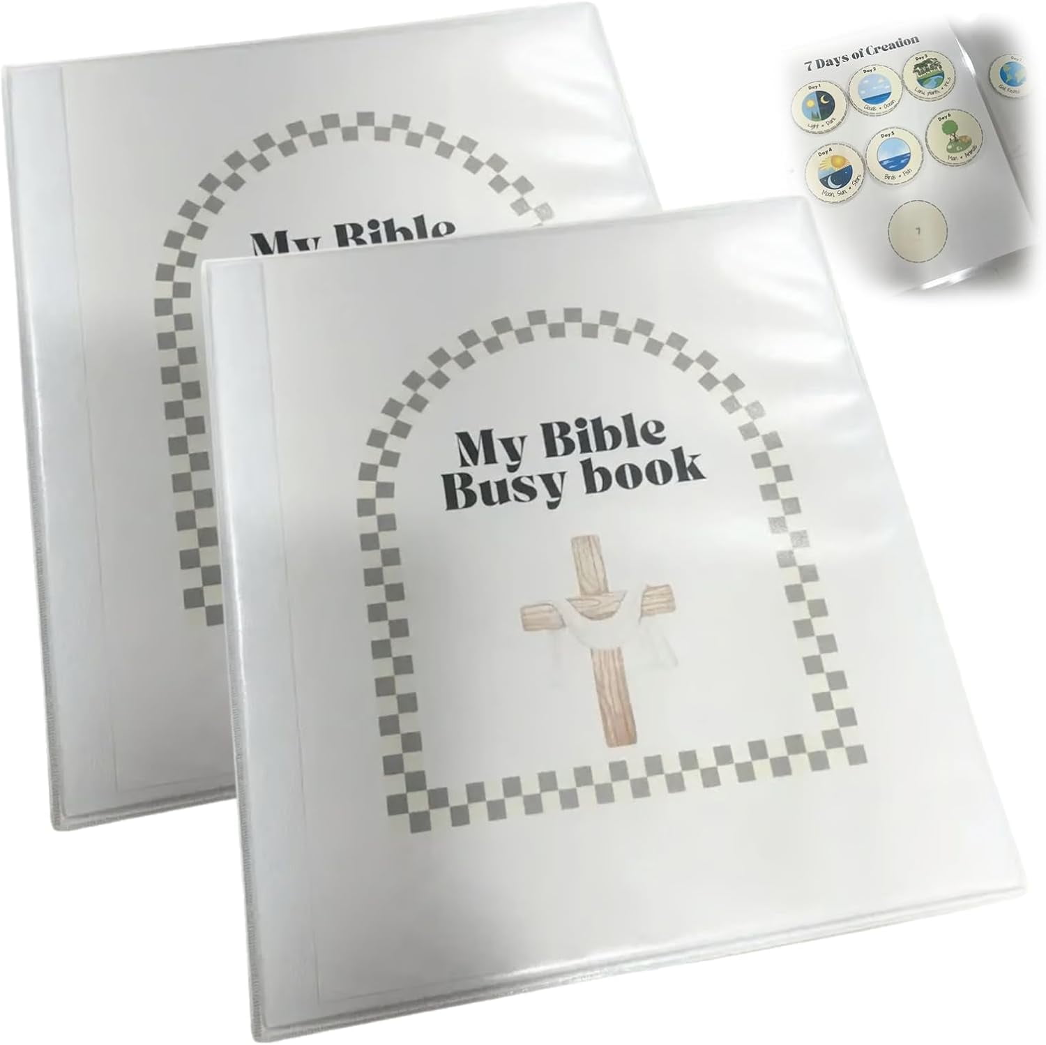 Bible Busy Book - Interactive Bible Study with Worksheets, Sequence ...