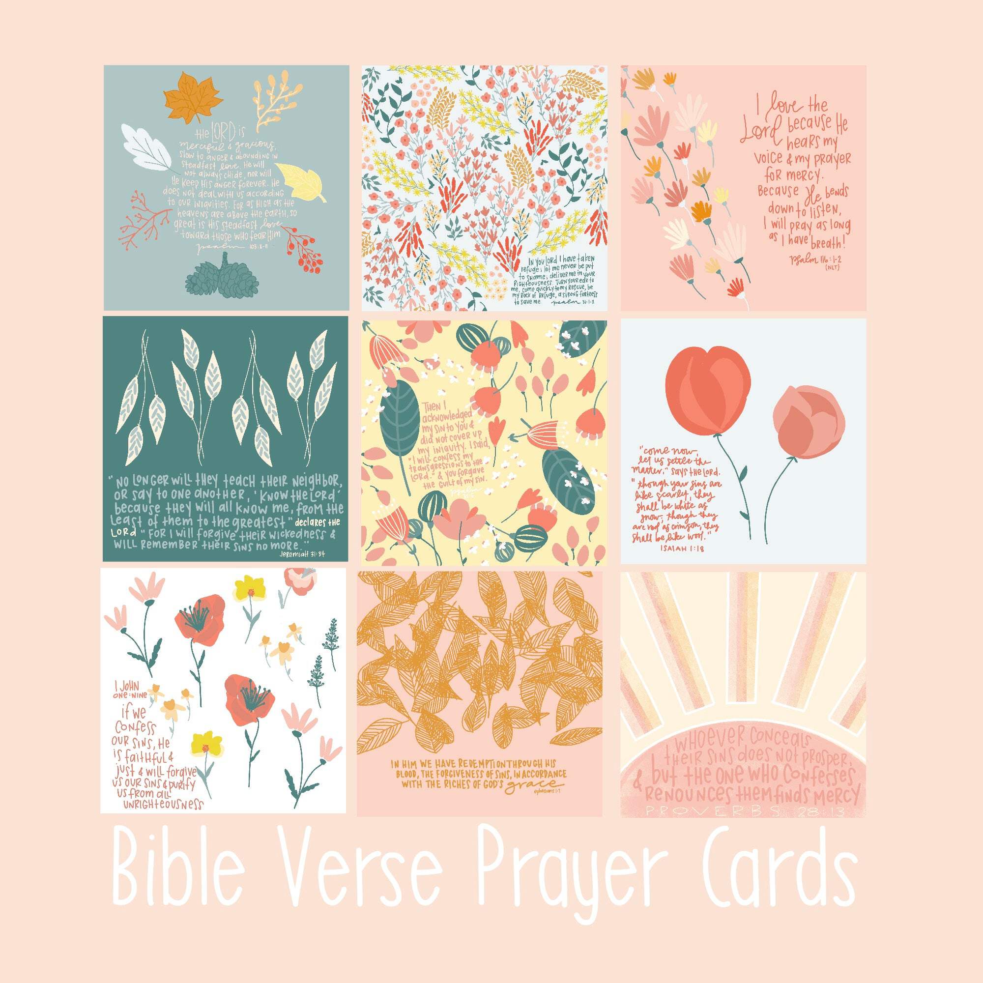 Bible Cards | Forgiveness - Walmart.com