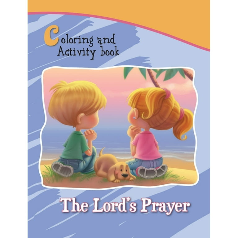 coloring prayer book