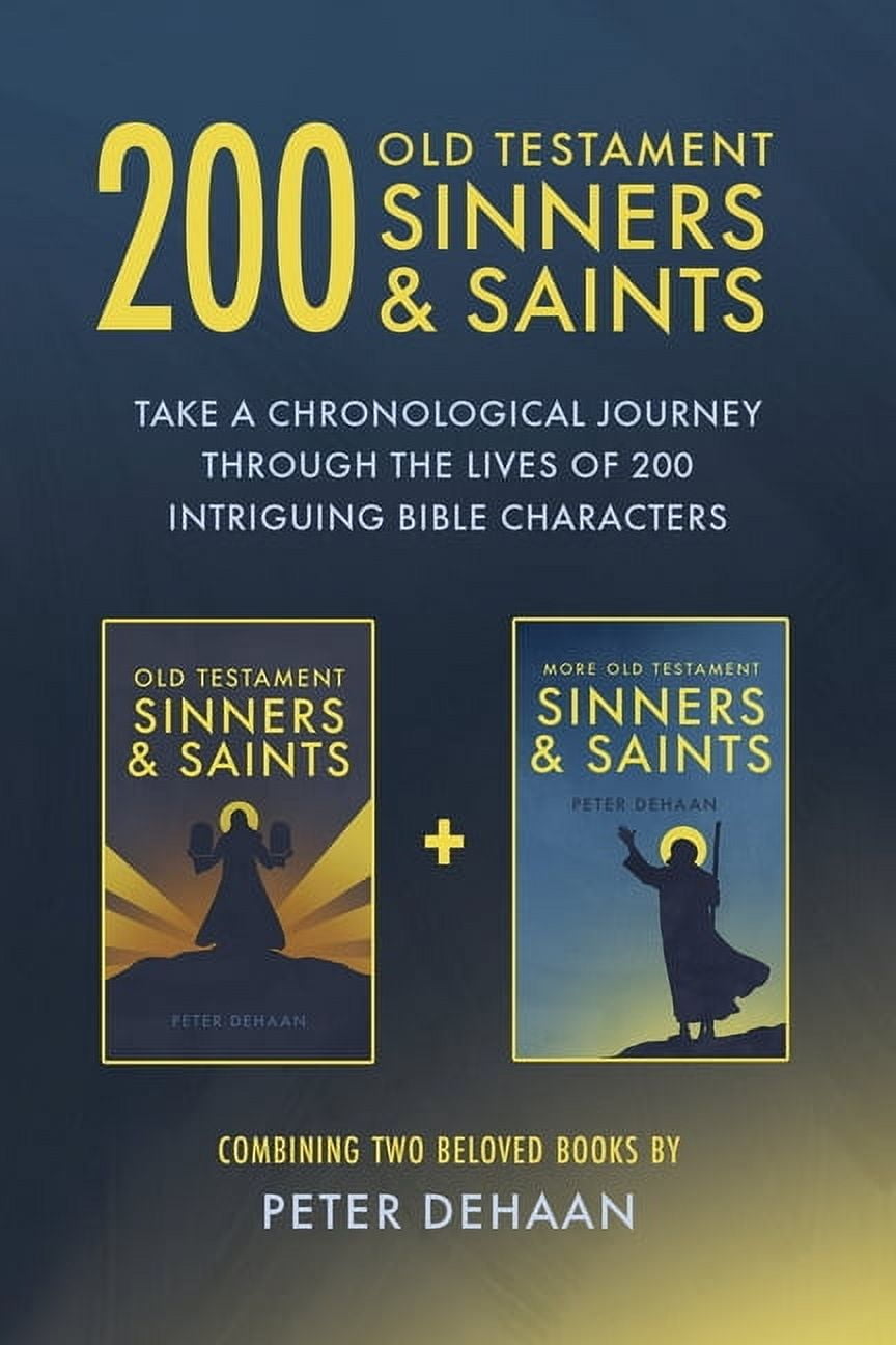 Bible Character Sketches 200 Old Testament Sinners & Saints: Take a ...