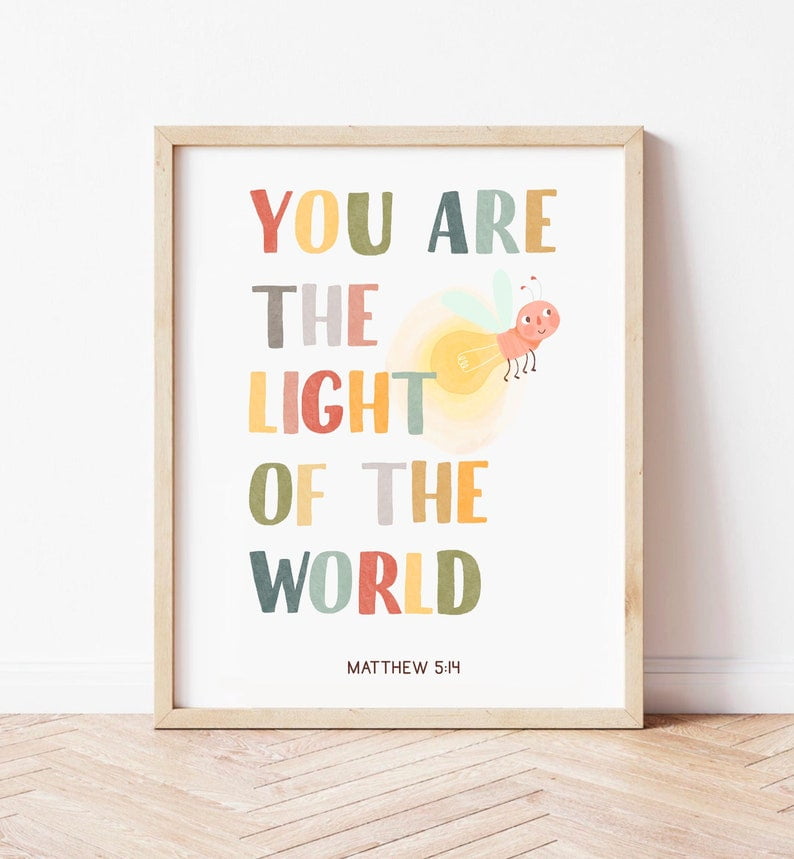 Bible Classroom Poster Christian Motivational Quote Bible Verse ...