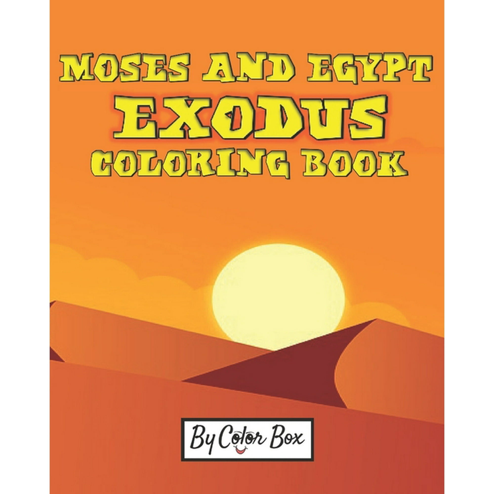 Moses Passover Coloring Pages