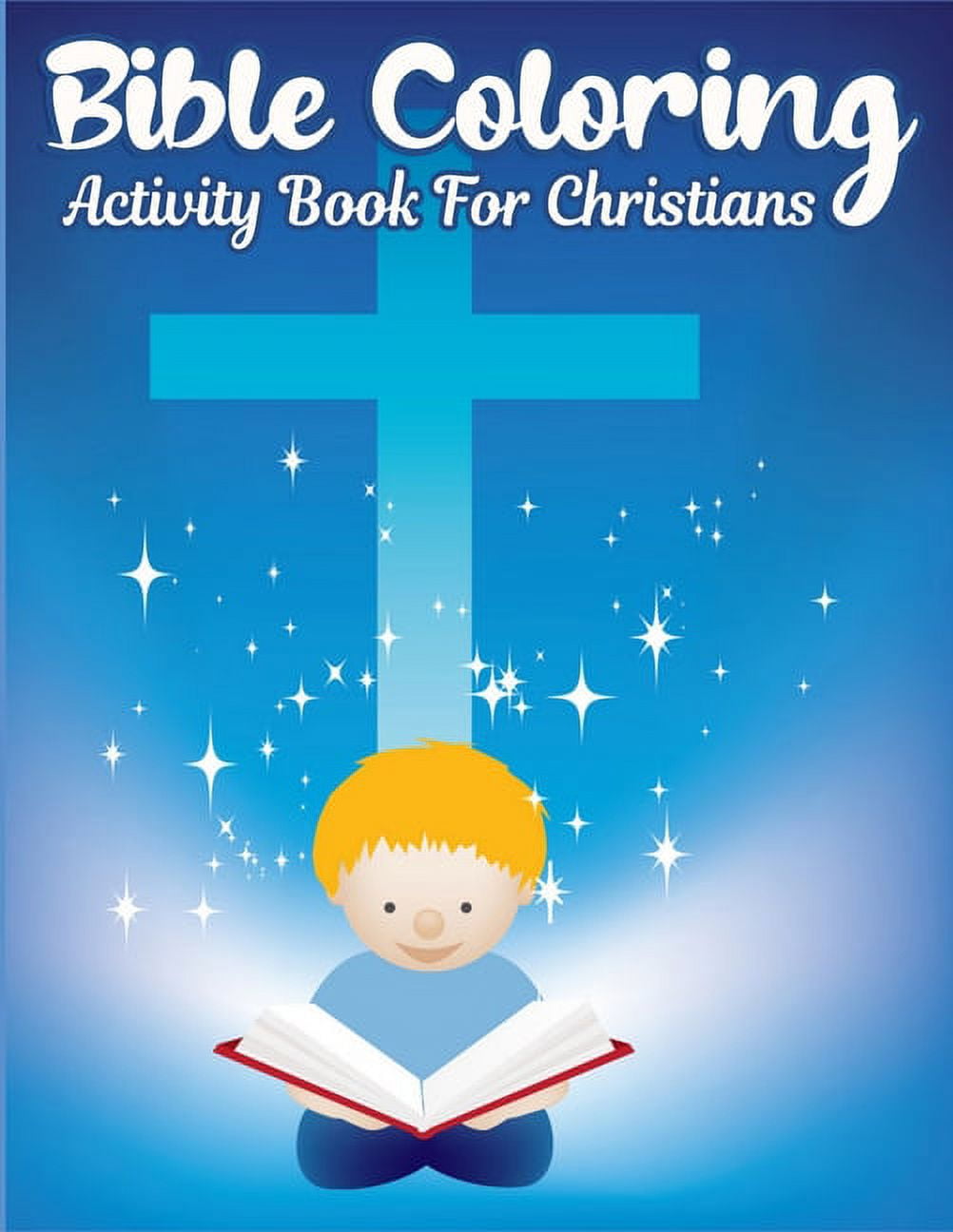 Bible Coloring Activity Book for Christians : Christmas and Winter ...